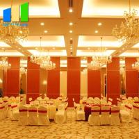 China Decorative Acoustic Room Dividers Folding Partition Wall Divding For Restaurant for sale