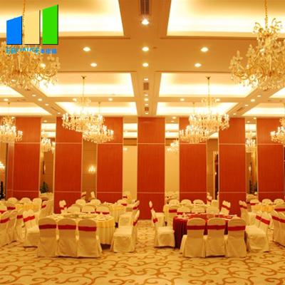 China Decorative Acoustic Room Dividers Folding Partition Wall Divding For Restaurant for sale