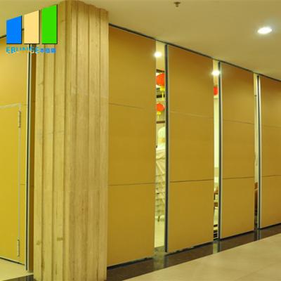 China Operable Room Divider Sound Proof Partitions Board Materials For Restaurant for sale