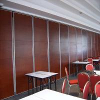 China Acoustic Movable Partition Walls 85mm Soundproof Sliding Door for Banquet for sale