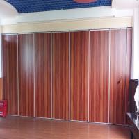 China Auditorium Acoustic Operable Wall Aluminum Movable Partition Board For Hotel for sale