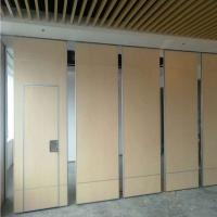 China Manual Movable Wall System Sliding Folding Partition With Doors for sale