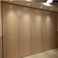 China Conference Hall Removable Acoustic Wall Sliding Folding Partition 65-100mm Thickness for sale