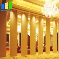 China Aluminium Sliding Partition Walls Interior Decorative MDF Soundproof Wall Partition for sale