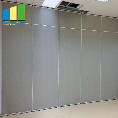 China Aluminum Frame Dubai Fire Proof DIY Movable Acoustic Wall Partition For Auditorium for sale