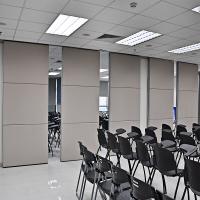 China Custom Color Aluminum Frame Soundproof 65mm Louvered 80mm Acoustic Partition Walls for Exhibition Room for sale