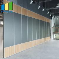 China Fabric Movable Wall System Davao Acoustic Foldable Sliding Partition For Meeting Room for sale