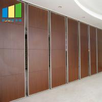 China Sound Proof Operable Moveable Partition Foldable Acoustic Room Divider For Auditorium for sale