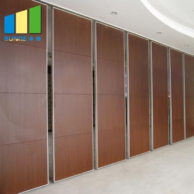 China Sound Proof Operable Moveable Partition Foldable Acoustic Room Divider For Auditorium for sale