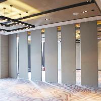 China Acoustic Operable Aluminum Partition Wall 80mm Thickness 48dB Soundproof Custom Color Foshan for sale