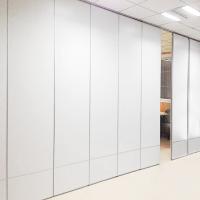 China Ceiling Mounted Office Partition Wall U Channel Collapsible 65mm Thickness 2000-4000mm Height for sale