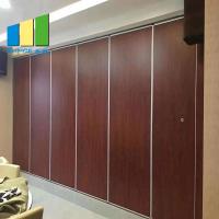 China Customized OEM Soundproof Office Sliding Partition Walls Acoustic Moveable Partitions for sale