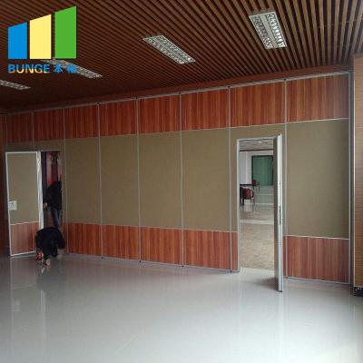 China Aluminum Gypsum Board Folding Classroom Partition Soundproof Movable Wall 600-1200mm for sale