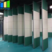 China EBUNGE Acoustic Movable Partition Wall 65-100mm Thickness with 45-50dB Sound Insulation for Hotels & Conference Rooms for sale