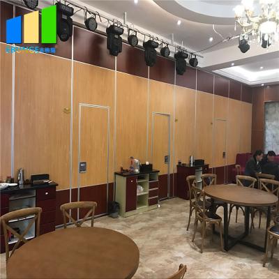 China 85MM Aluminum Frame Sound Proof Partitions Melamine Surface Movable Wall for sale