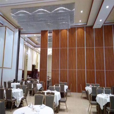 China 85mm Semi-Auto Movable Partition Wall Soundproof Folding Partition for Hotel Banquet Hall for sale