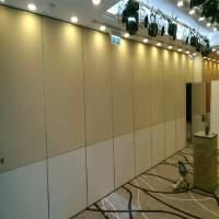 China Aluminum Acoustic Partition Wall 65-100mm Thickness Up to 18000mm Height for Convention Centers for sale