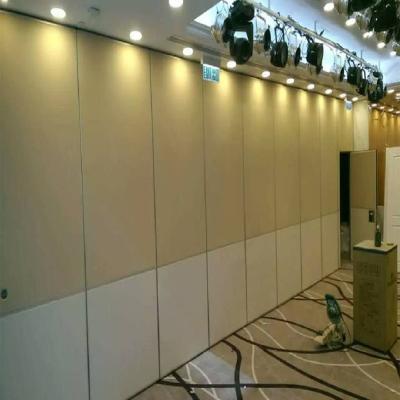 China Aluminum Acoustic Partition Wall 65-100mm Thickness Up to 18000mm Height for Convention Centers for sale