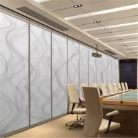 China Aluminum Frame Foldable Acoustic Sliding Partitions Wall For Multi - Fountion Hall for sale