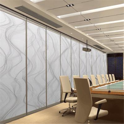 China Aluminum Frame Foldable Acoustic Sliding Partitions Wall For Multi - Fountion Hall for sale