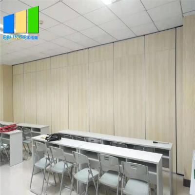 China Aluminum Collapsible Sliding Folding School Classroom Sound Proof Partition System for sale