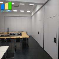 China Acoustic Operable Partition Movable Folding Wall 65mm 85mm 100mm for Hotel for sale