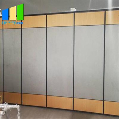 China Folding Wooden Acoustic Room Divider 65mm 100mm for Banquet Hall Studio for sale