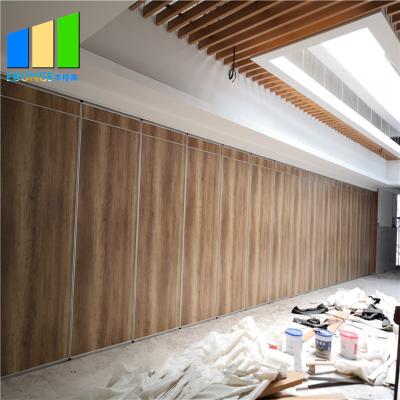 China 65mm Thick Movable Foldable Partition Wall MDF Acoustic Room Dividers for Hospital for sale