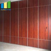 China Soundproof Folding Partition Door 85mm Thick Room Divider for Hotels and Conference Halls for sale