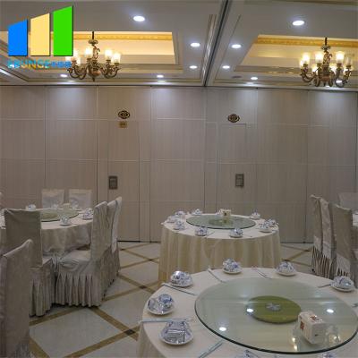 China Soundproof Folding Doors Movable Partition Walls 65mm 100mm for Exhibition Centers for sale