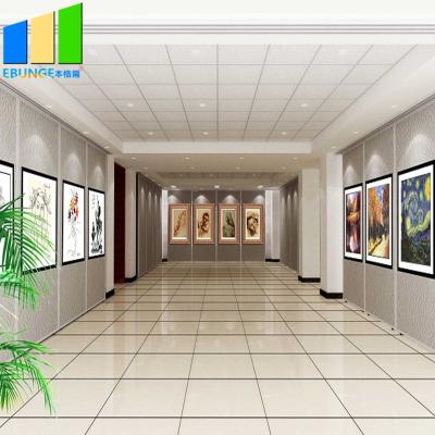 China Type 80 Retractable Room Divider Soundproof Partition Wall Aluminum Frame Movable Partition Walls 85mm Panel Thickness for sale