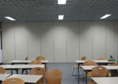 China Aluminum Fire Resistant Movable Sliding Partition Wall 500-1230mm Panel Width for sale