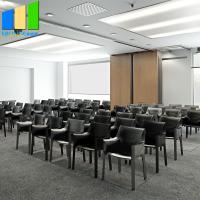 China Folding Partition Wall Soundproof Room Divider Operable Wall 65-100mm Thickness for sale