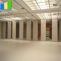 China Sound Proof Movable Partition Wall 65mm Aluminum Frame Sliding Wall for Hotel Malaysia Type 65 for sale