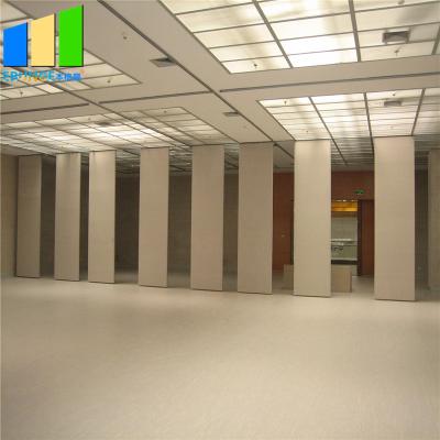 China Sound Proof Movable Partition Wall 65mm Aluminum Frame Sliding Wall for Hotel Malaysia Type 65 for sale