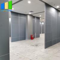 China Movable Partition Walls Retractable Screen Room Divider Sliding 65mm 100mm for Exhibition for sale