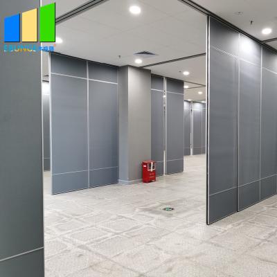 China Movable Partition Walls Retractable Screen Room Divider Sliding 65mm 100mm for Exhibition for sale