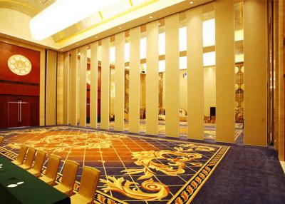 China Ebunge Sliding Partition Walls MDF Melamine Finish 65mm 85mm 100mm Top Hung System for sale