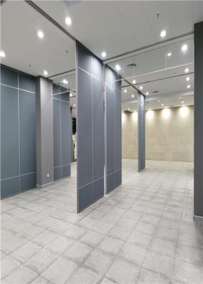 China EBunge BG65 Acoustic Partition Wall 20dB-50dB Top Hung MDF Aluminum 4000mm for sale