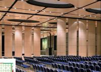 China Movable Room Divider Operable Walls With Fabric MDF Hard Cover For Convention Centers for sale
