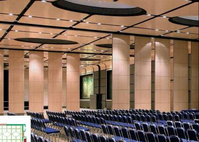 China Movable Room Divider Operable Walls With Fabric MDF Hard Cover For Convention Centers for sale