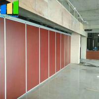China Movable Room Partition Wall Divider Sound Proof Folding Interior Wall 65mm 85mm 100mm for sale