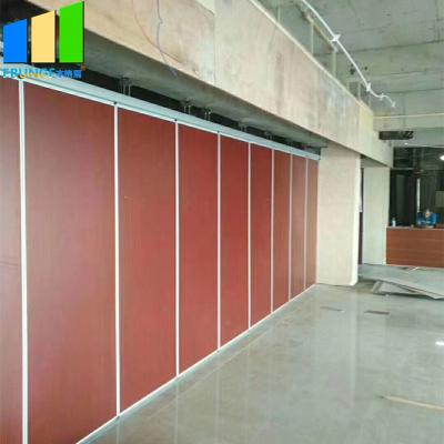 China Movable Room Partition Wall Divider Sound Proof Folding Interior Wall 65mm 85mm 100mm for sale