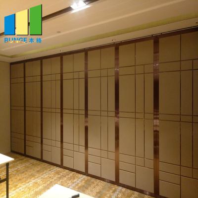 China Movable Partition Walls 65-100mm Thick Aluminum Frame Office Sliding Wall Malaysia for sale