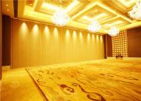 China Hotel Movable Partition Wall Construction System Sliding Wall Well Done for sale