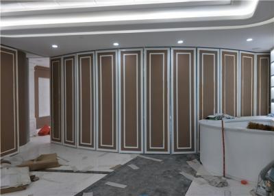 China Arc Sound Proof Sliding Movable Partition Wall Hotel Project Acoustic Partition for sale