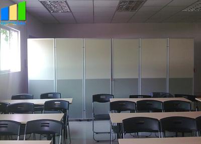 China Sliding Partition Walls with Wheels - 32mm Thick Aluminum Frame, 800×1800mm or 600×1800mm Sizes for sale