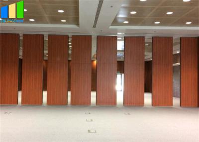 China Aluminum Frame Soundproof Partition Wall 65-100mm Thickness Up to 18000mm Height for sale