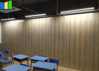 China Acoustic Room Dividers MDF Melamine Finish Partition Walls 65-100mm Thick for sale