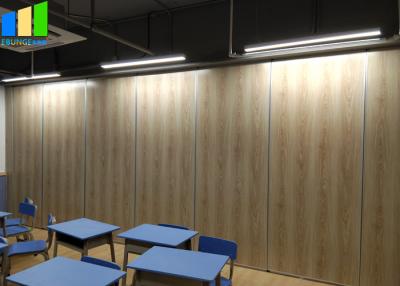 China Acoustic Room Dividers MDF Melamine Finish Partition Walls 65-100mm Thick for sale